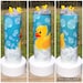 Rubber Duck in Bubbles Sublimated Tumbler With Optional 3D Topper - Etsy