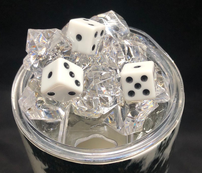 It’s Bunco Time With Teal, Pink & Silver "marbled" Look Sublimated Dice ...