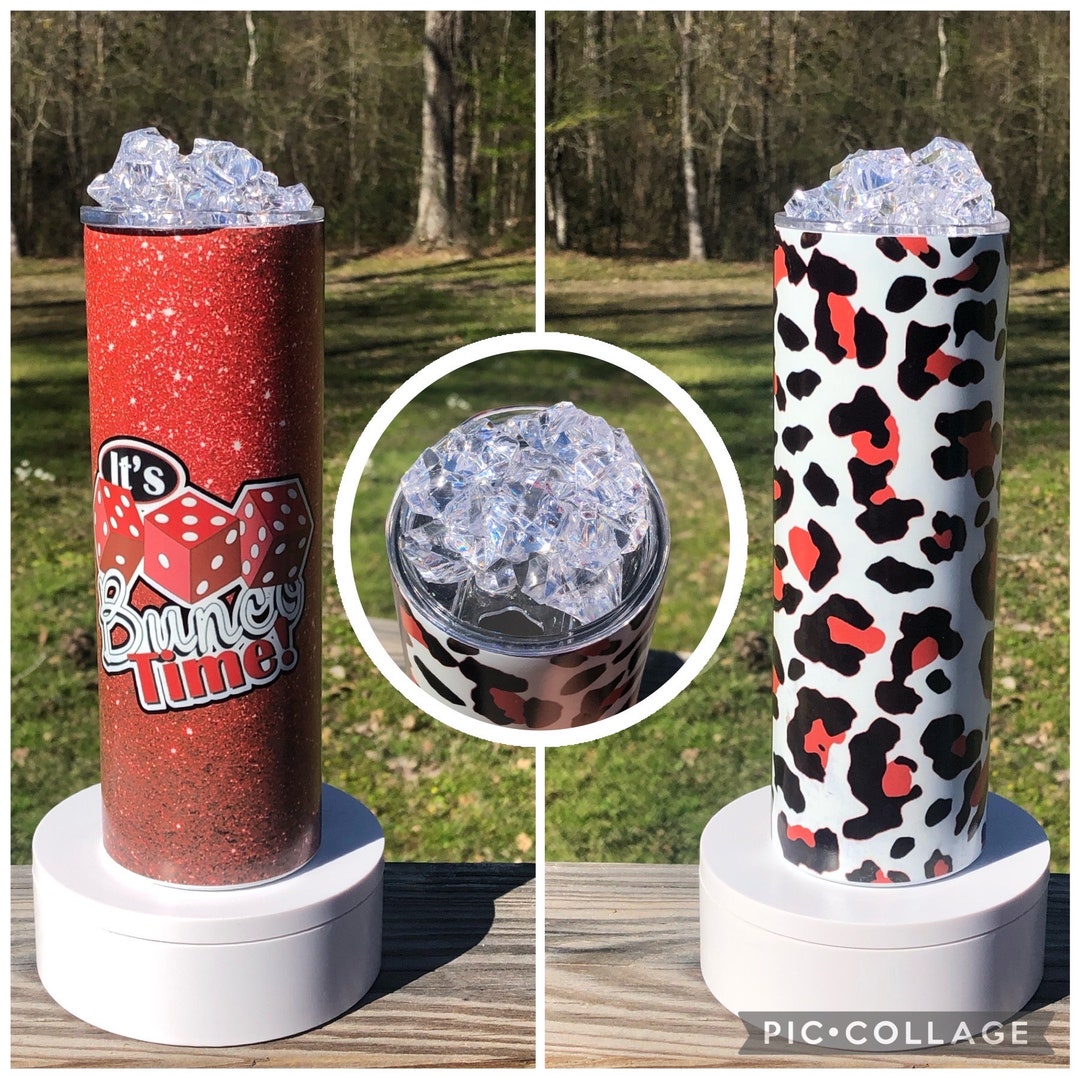 It’s Bunco Time With Red & Black Leopard Print Dice Game Sublimated ...