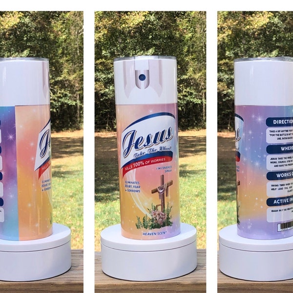 Jesus Lysol Tumbler - Etsy