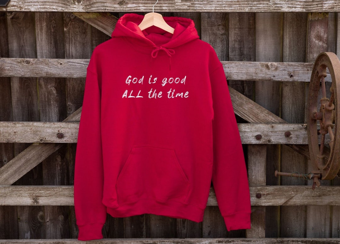 God is Good Christian Religious Hoodie, Faith Based Church Apparel, God ...