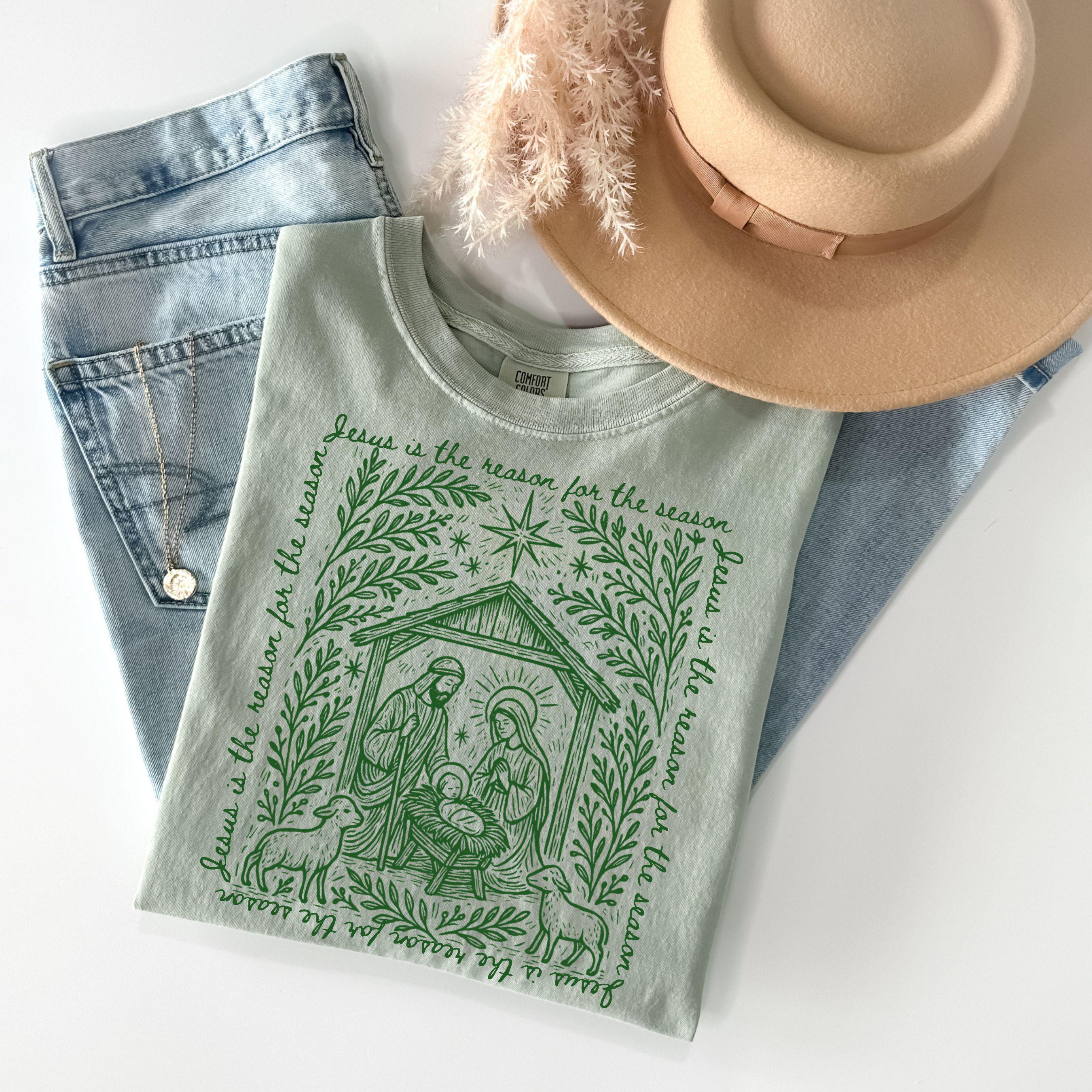 Christian Christmas Shirt, Jesus Christmas Shirt, Nativity Shirt ...