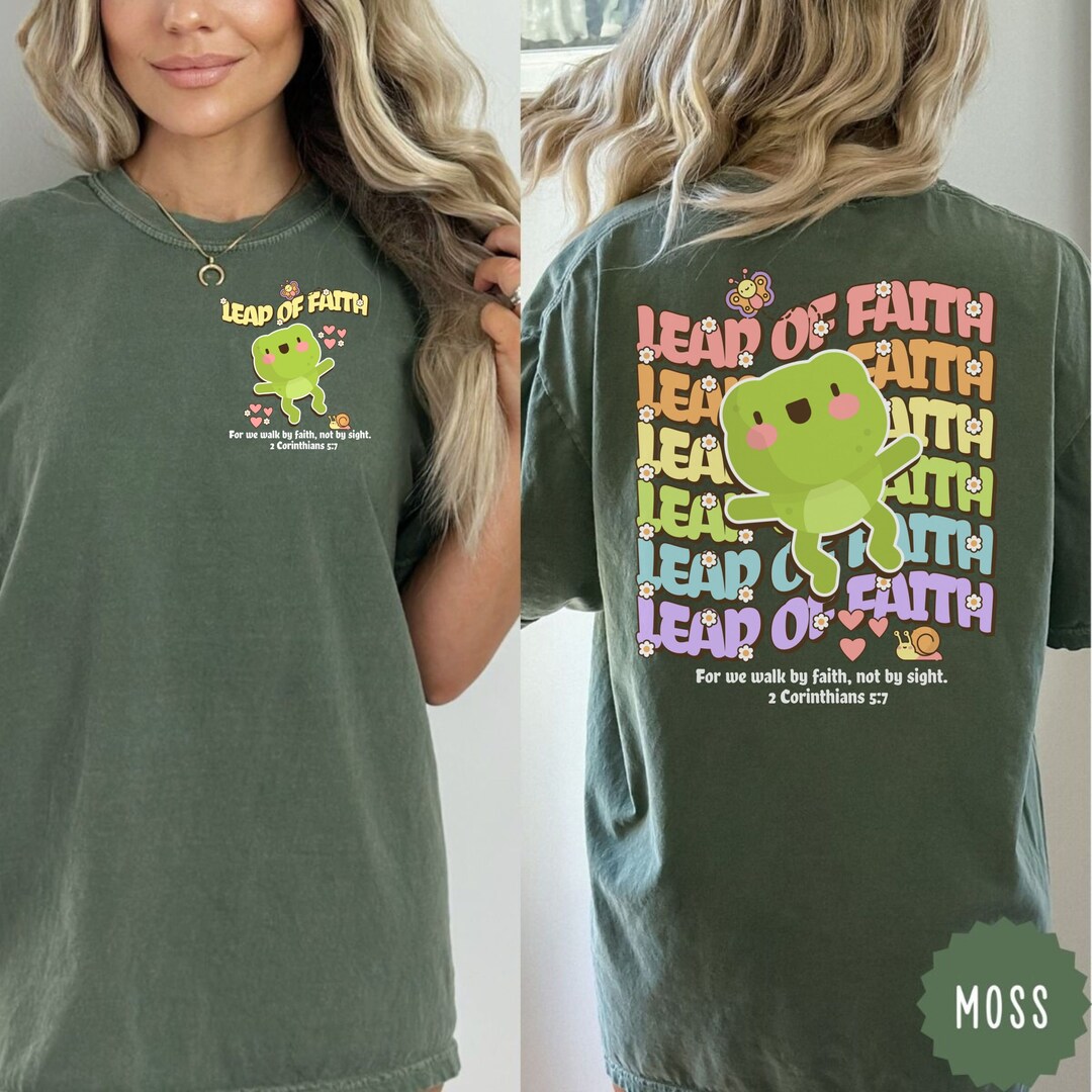 Christian Bible Verse Comfort Colors Shirt, Womens Boho Religious ...