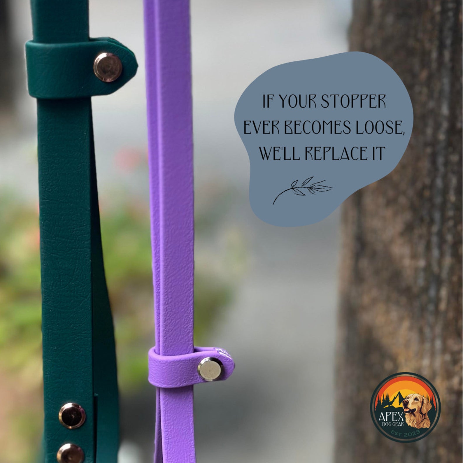 Biothane Grooming Loop | Waterproof, Stinkproof, Washable Groom Noose ...