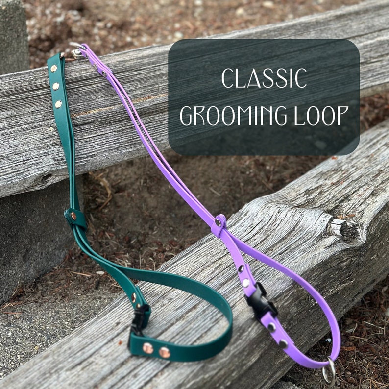 Biothane Grooming Loop | Waterproof, Stinkproof, Washable Groom Noose - Etsy