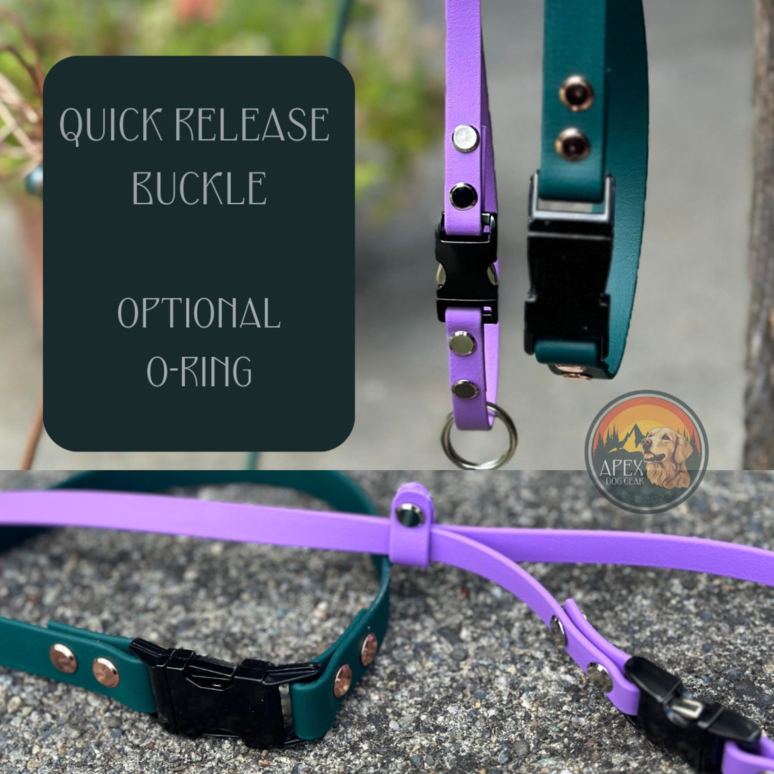 Biothane Grooming Loop | Waterproof, Stinkproof, Washable Groom Noose ...