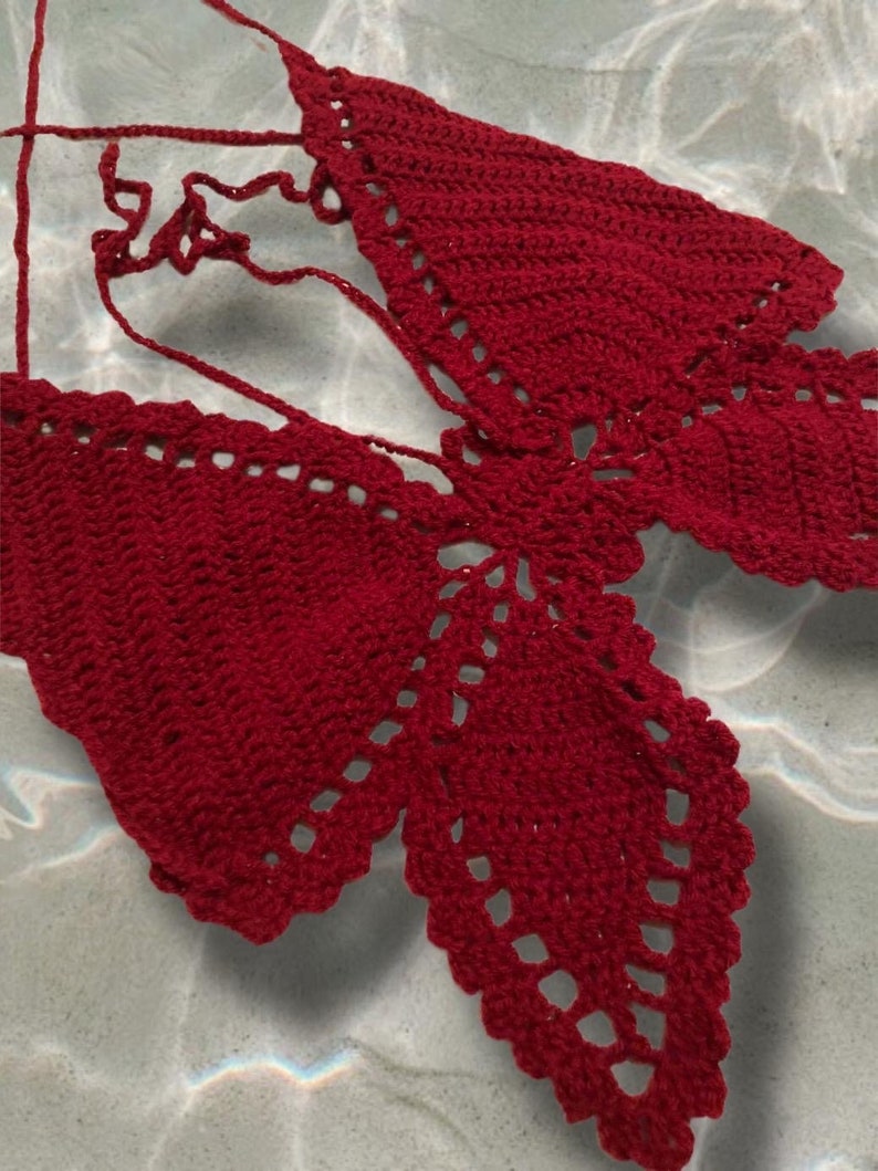 Crochet Butterfly Top - Crochet Top - Butterfly - Etsy