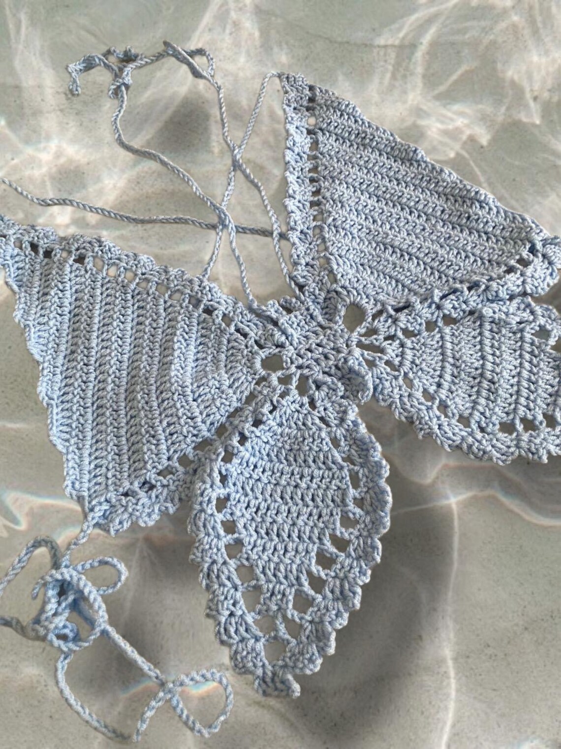 Crochet Butterfly Top - Crochet Top - Boho - Festival Top - Beach Top ...