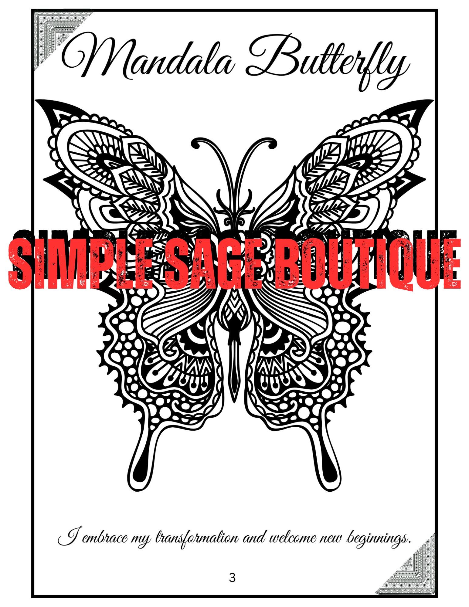 Mandala Animal Coloring Book for Adults 50 Stress Relief Designs ...