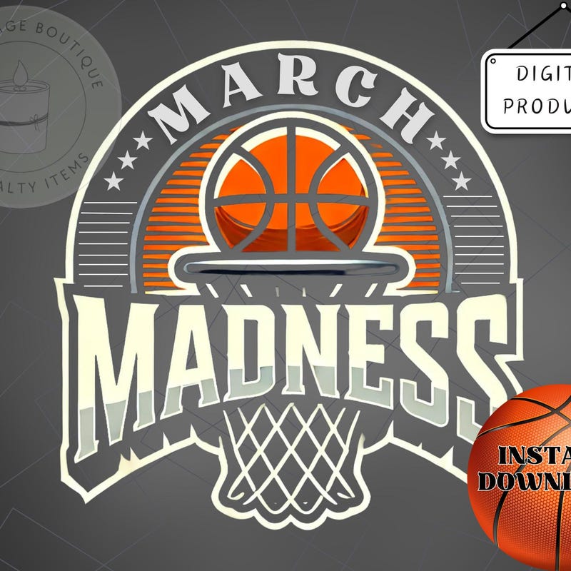 March Madness Png - Etsy