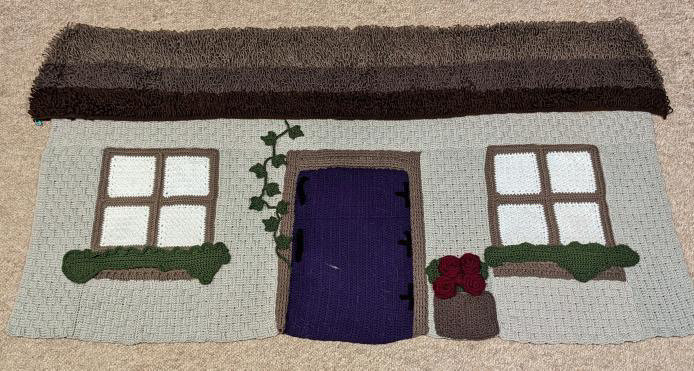 Cosy Cottage Blanket PDF Crochet Pattern Only Written in - Etsy