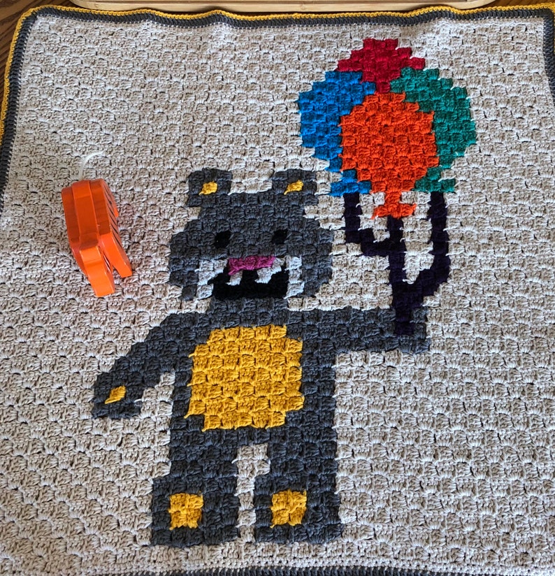 C2C Crochet Baby Blanket PDF Pattern - Etsy