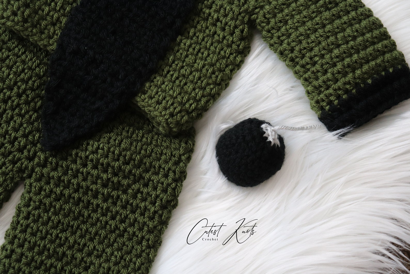 Crochet Baby EOD Set Military Set Photo Prop Baby Bomber Suit - Etsy