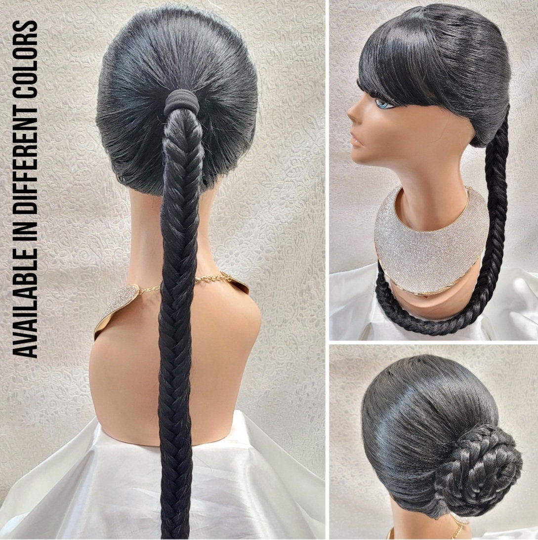 Ivy Fish Braid Synthetic Custom Wig Pre-styled Synthetic - Etsy
