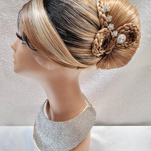 Ruby, Updo Styled Wig With Side Braid, Custom Wig, Lace Front, Prom ...