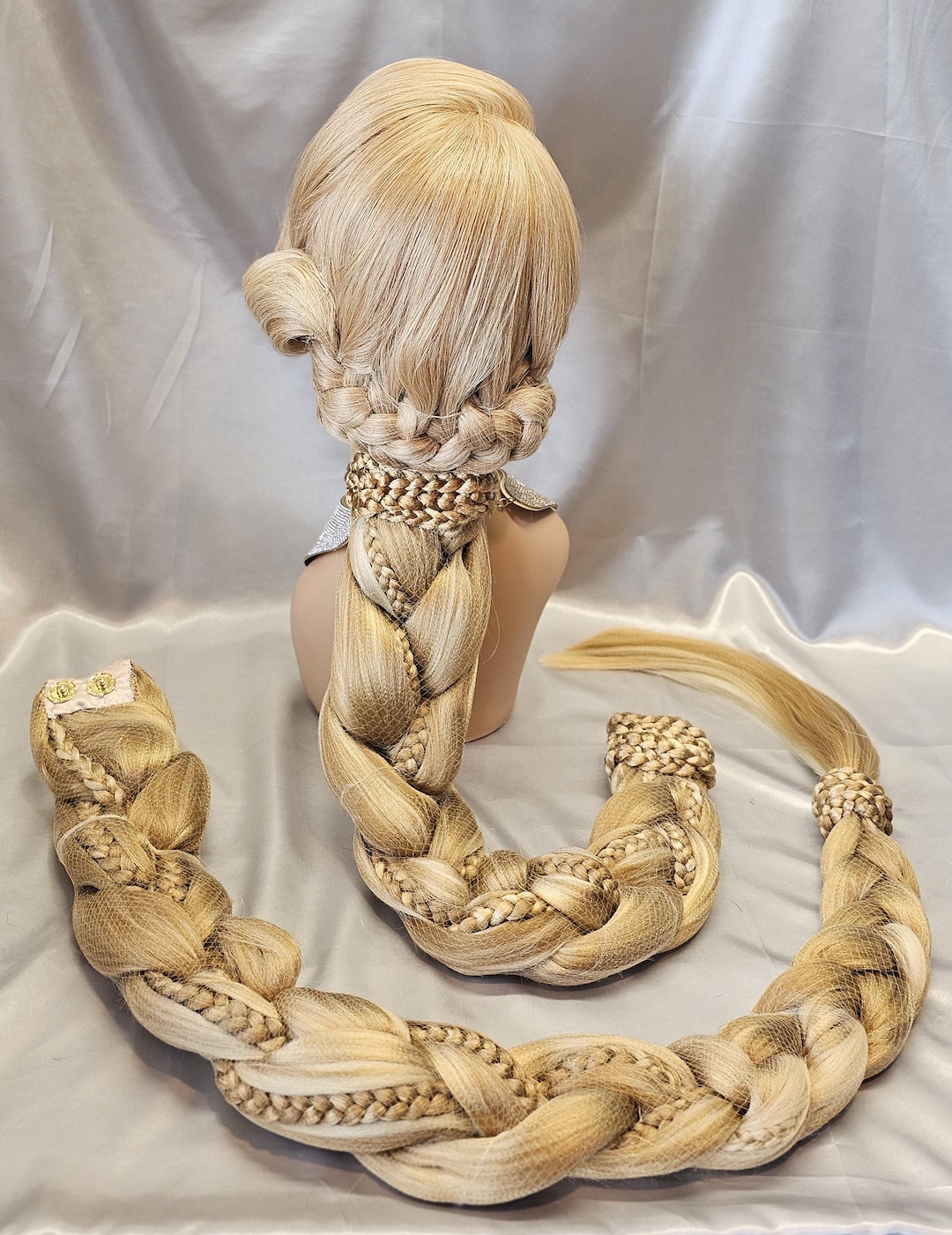 Rapunzel-inspired Braided Wig 3pcs, Fairy Tale Princess, Fairy Tale ...