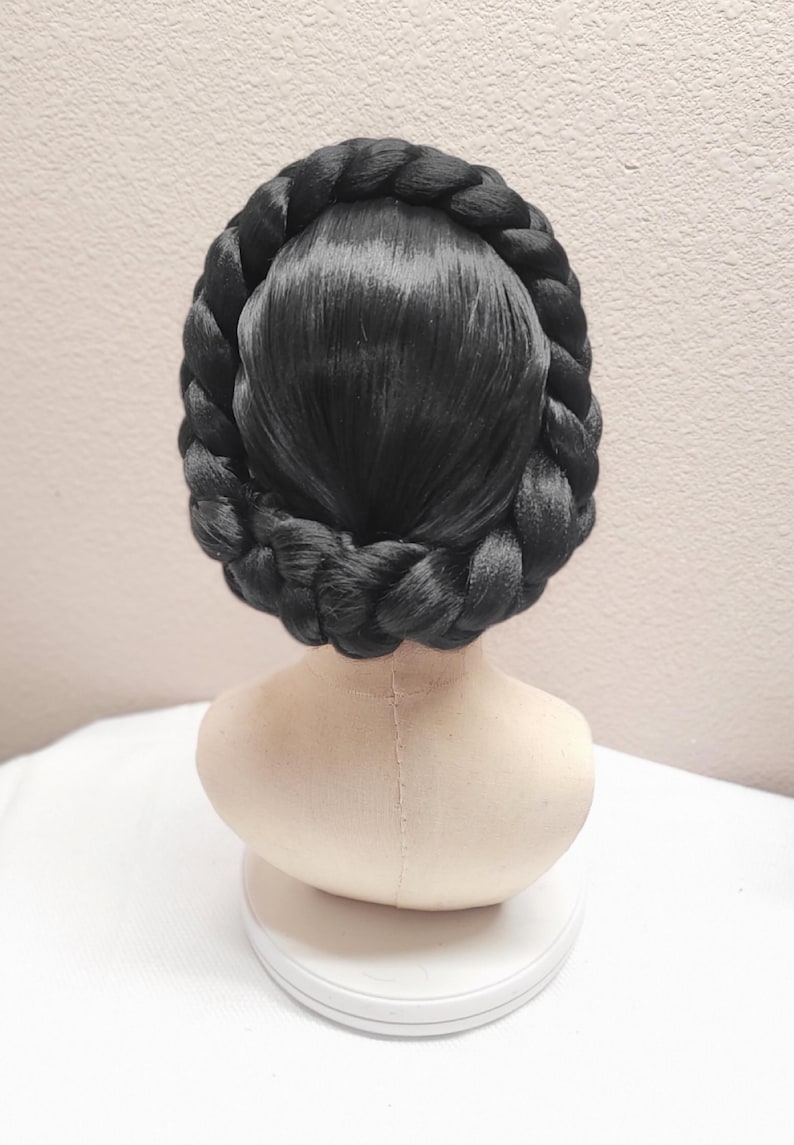 Lia Braid Wig #2: Sci-fi Princess Updo, Cosplay Wig - Etsy