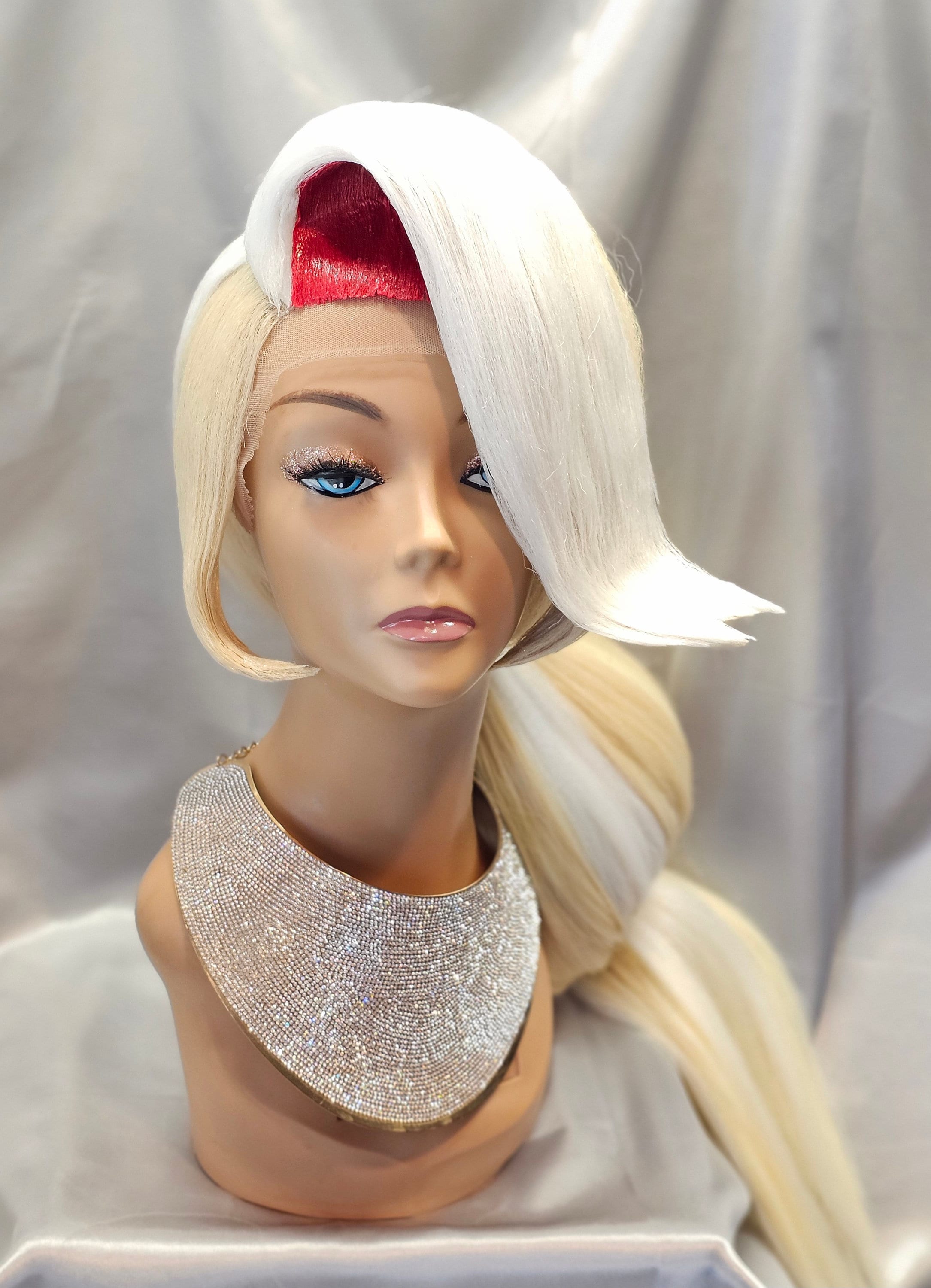 Charlie Morningstar Lace Front Custom Wig, Hazbin Hotel Charlie, Styled ...