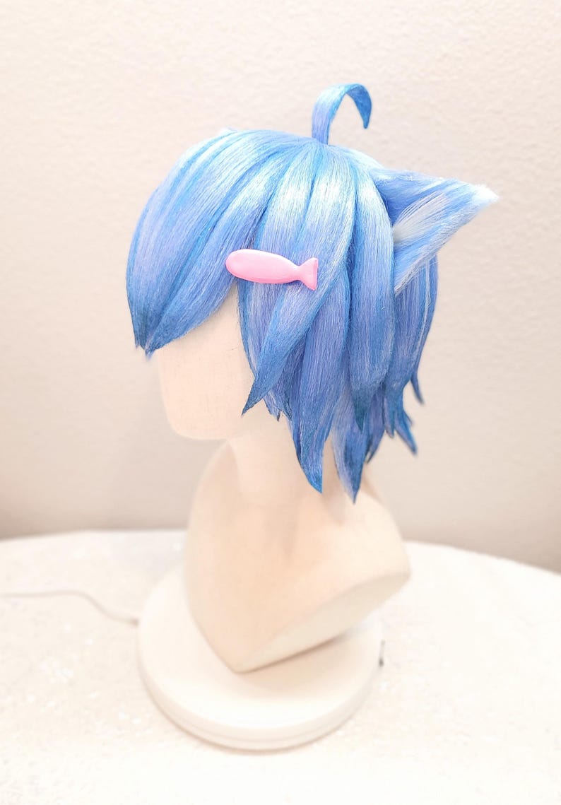 Vrchat Rusk Model-inspired Cosplay Wig, Vrchat Avatars - Etsy
