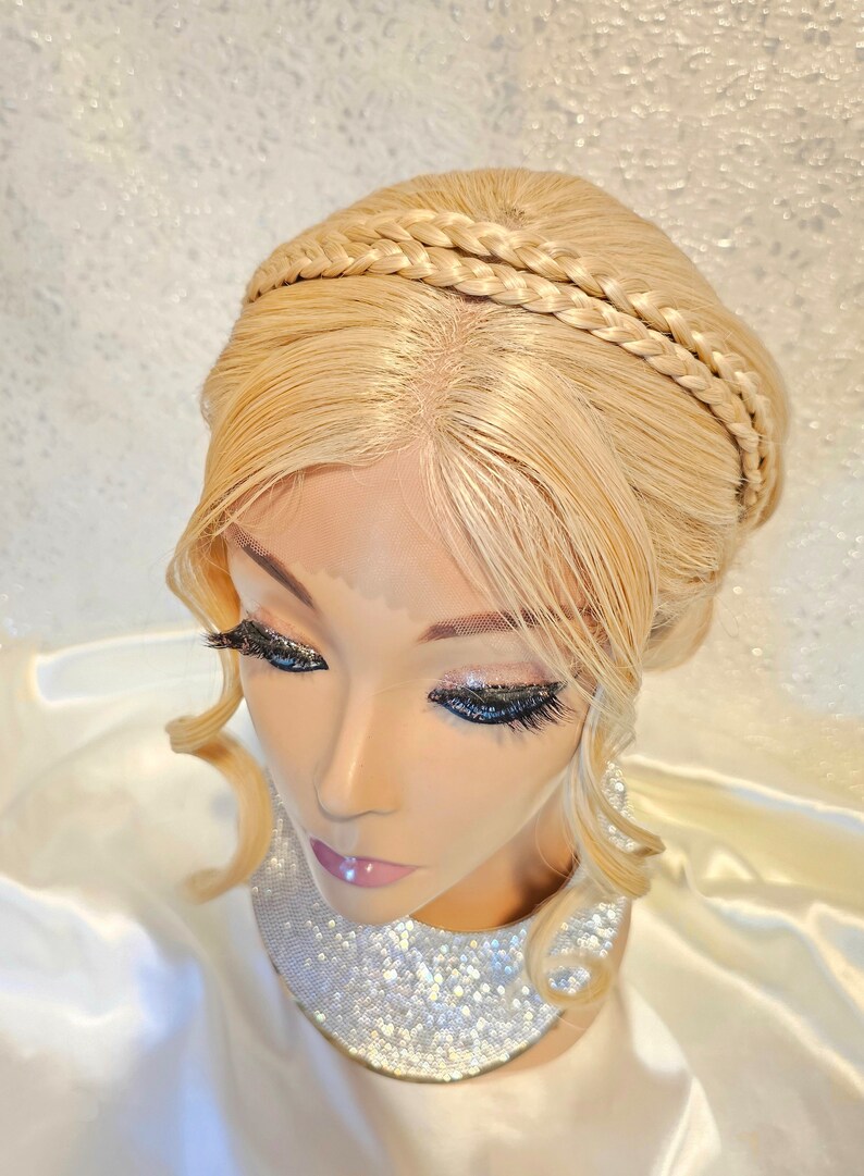 Phoebe, Classy Updo Hairstyles, Synthetic Custom Wig, Pre-styled Wig ...
