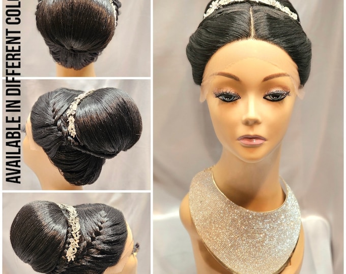 Yara, Top Updo Lace Front Wig, Styled Wigs, Prom, Wedding, Party Luxury ...