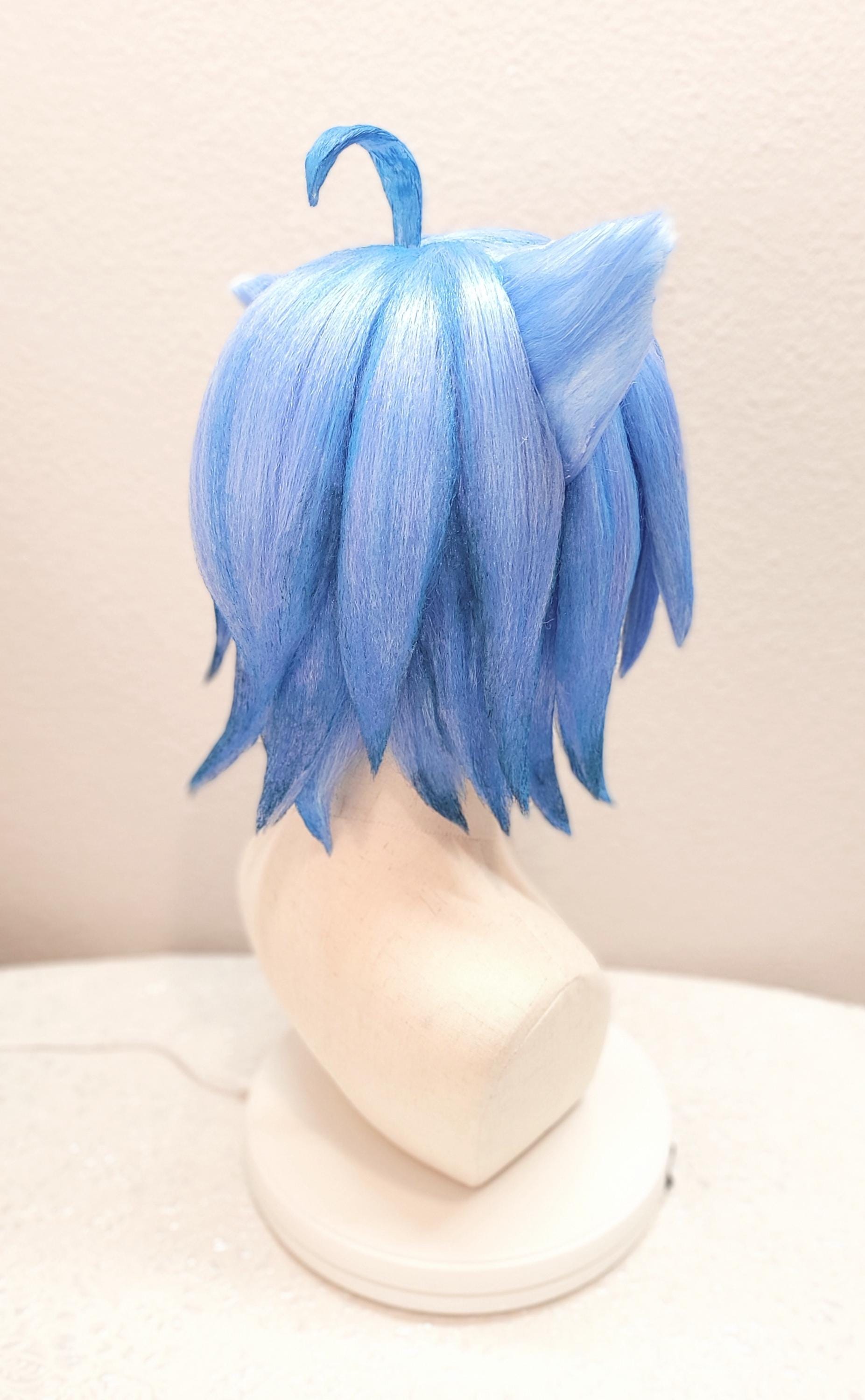 Vrchat Rusk Model Inspired Cosplay Wig, Vrchat Avatars - Etsy