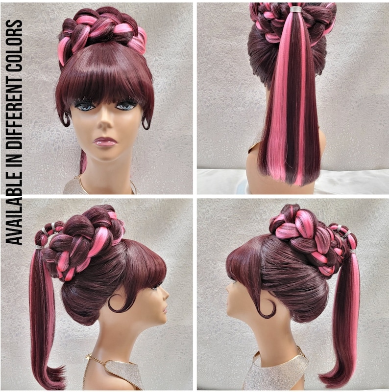I Dream of Jeannie Beehive Ponytail Wig - Etsy