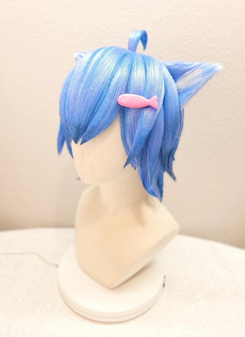 Vrchat Rusk Model-inspired Cosplay Wig, Vrchat Avatars - Etsy