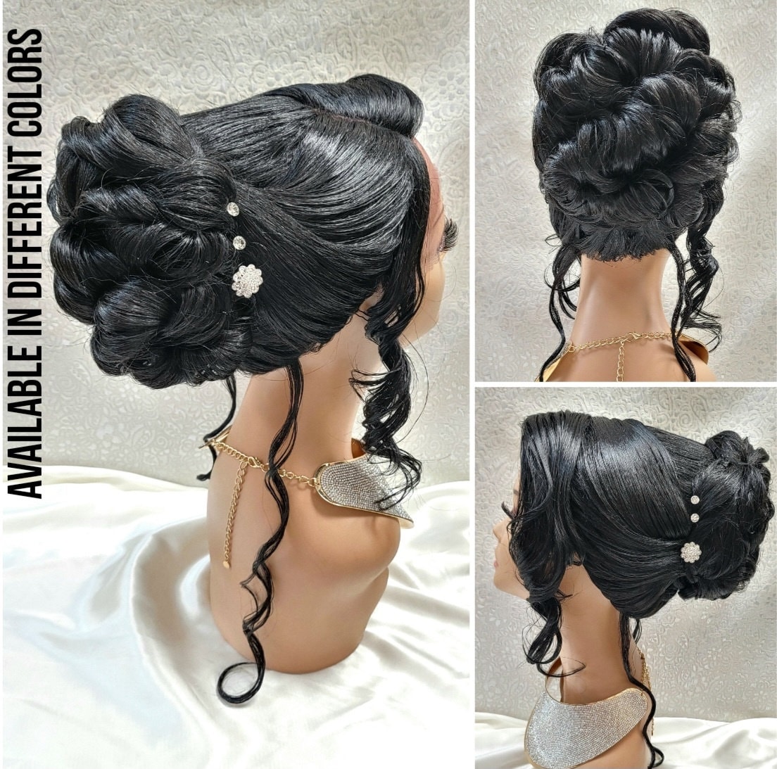 Jennifer, Updo Lace Front Wig, Prom Wedding Luxury Wig - Etsy