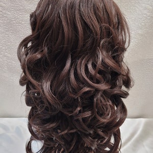 Topaz, Inverted Bottom Knot Updo Lace Front Wig, Synthetic Custom Wig ...