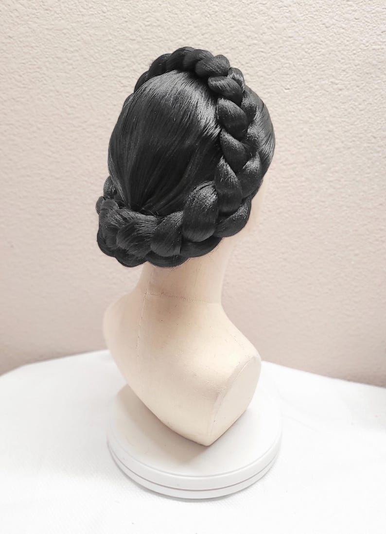 Lia Braid Wig #2: Sci-fi Princess Updo, Cosplay Wig - Etsy