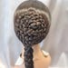 Raya, Fish Braided Low Updo Lace Front Wig, Synthetic Custom Wig ...