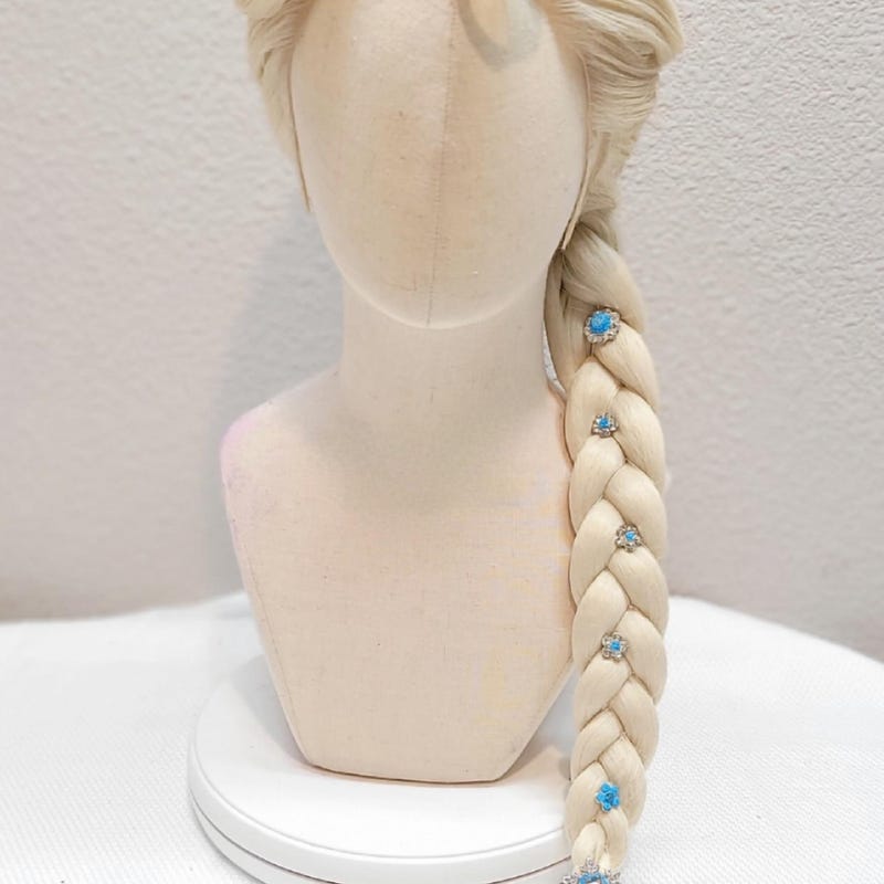 Platinum Braid Wigs - Etsy