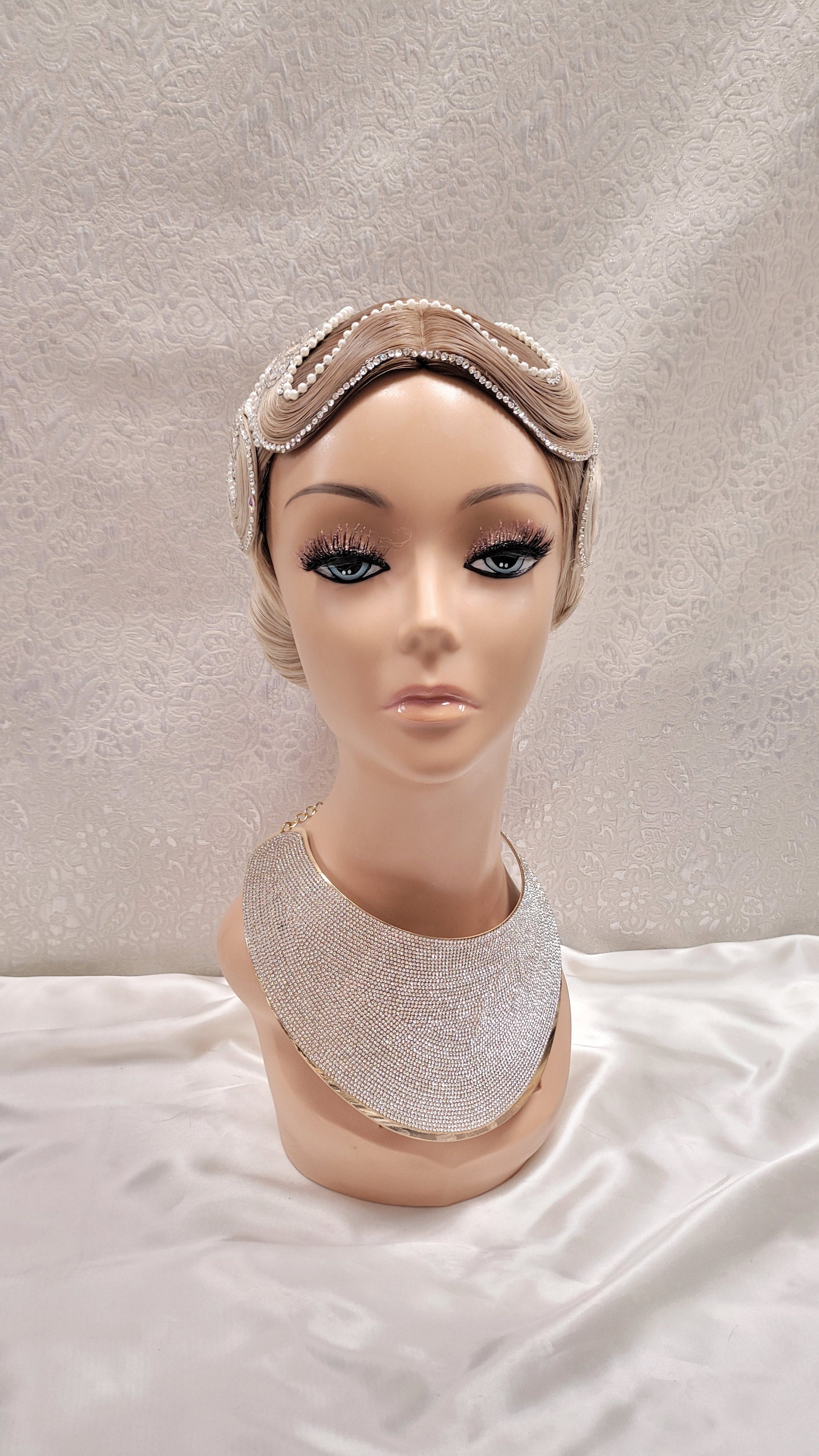 Valencia-party Wig, Ballroom Dance Wig, Sports Dance Wig - Etsy