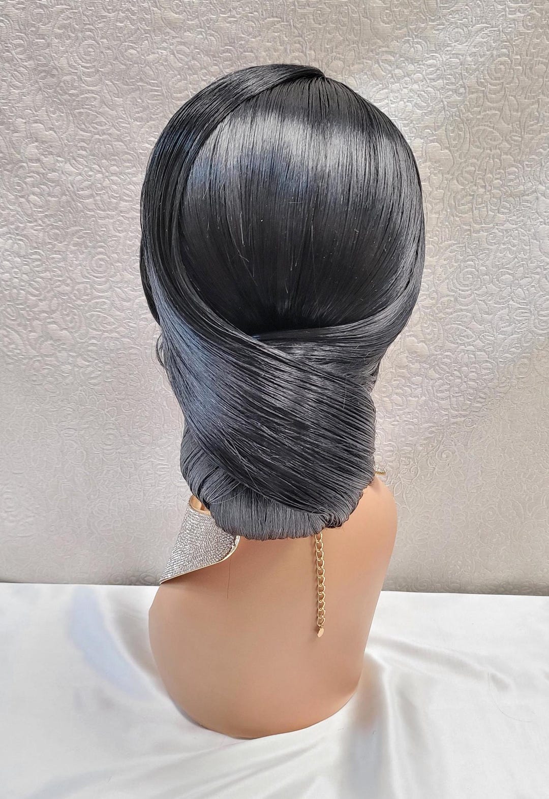 Vanna, Sleek Updo Lace Front Wig, Prom Wedding Party Wig - Etsy