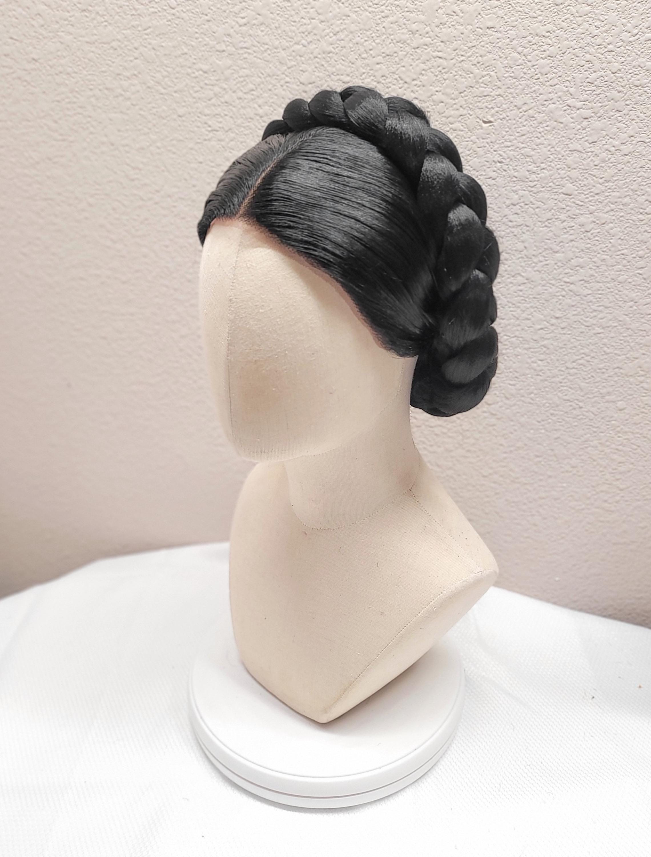 Lia Braid Wig #2: Sci-fi Princess Updo, Cosplay Wig - Etsy