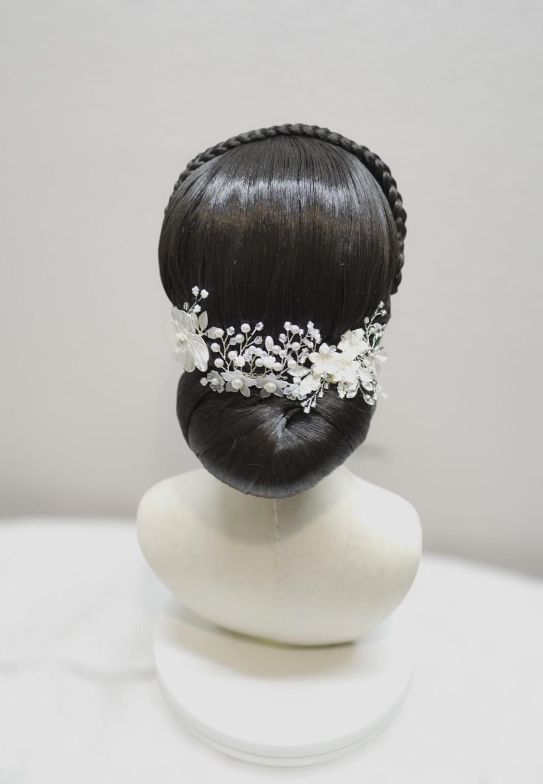 Phoebe, Classy Updo Hairstyles, Synthetic Custom Wig, Pre-styled Wig ...