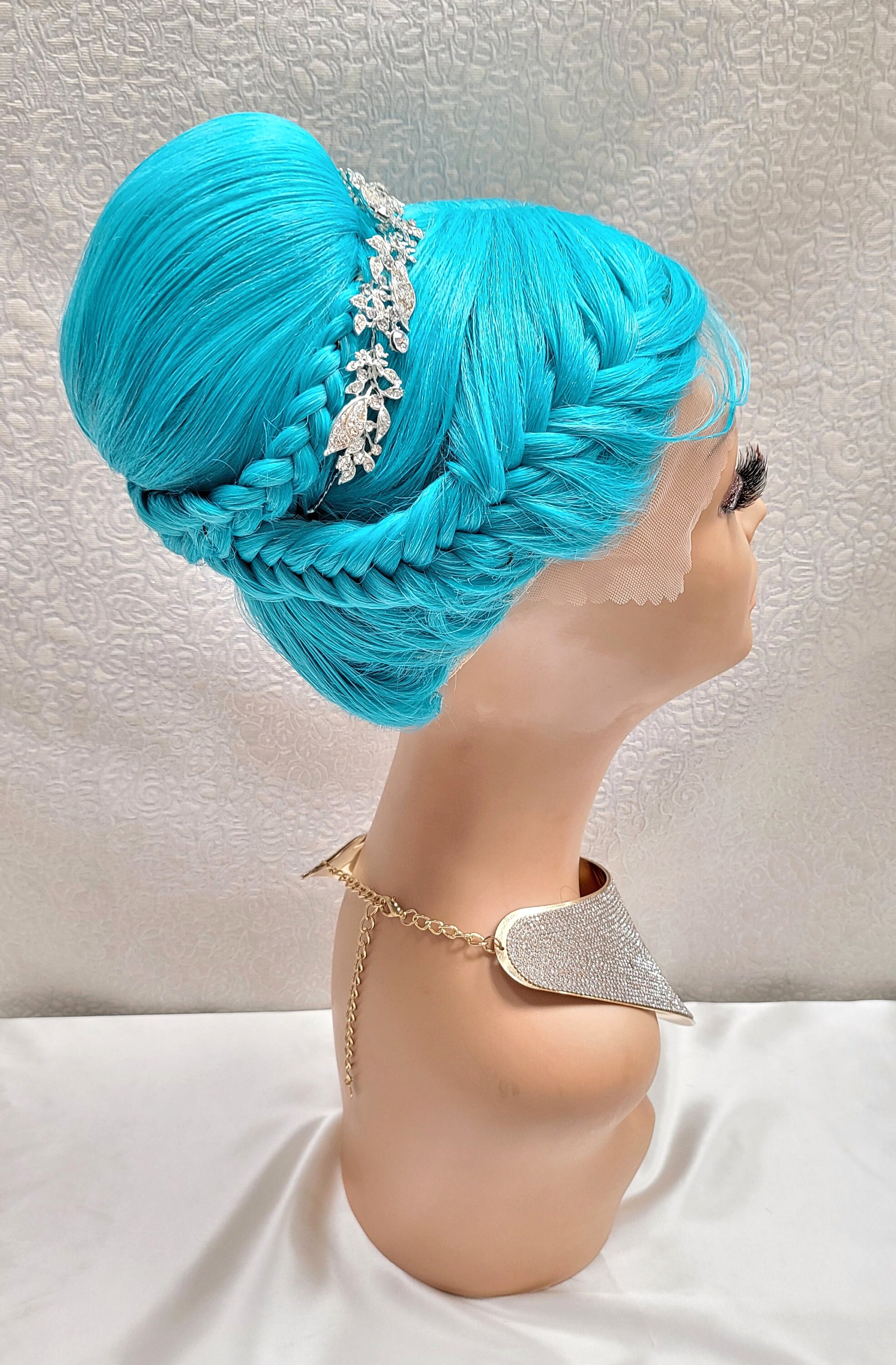 Yara, Top Updo Lace Front Wig, Styled Wigs, Prom, Wedding, Party Luxury ...