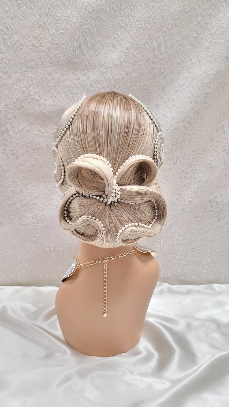 Valencia-party Wig Ballroom Dance Wig Sports Dance Wig - Etsy