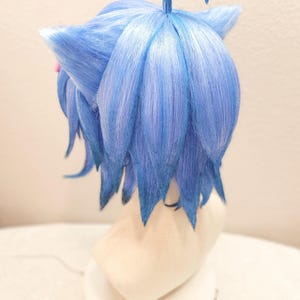 Vrchat Rusk Model Inspired Cosplay Wig, Vrchat Avatars - Etsy
