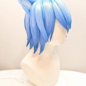 Vrchat Rusk Model Inspired Cosplay Wig, Vrchat Avatars - Etsy