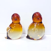 Vintage 1960's Large Murano Seguso Red Amber Art Glass Swan Figurine - Etsy