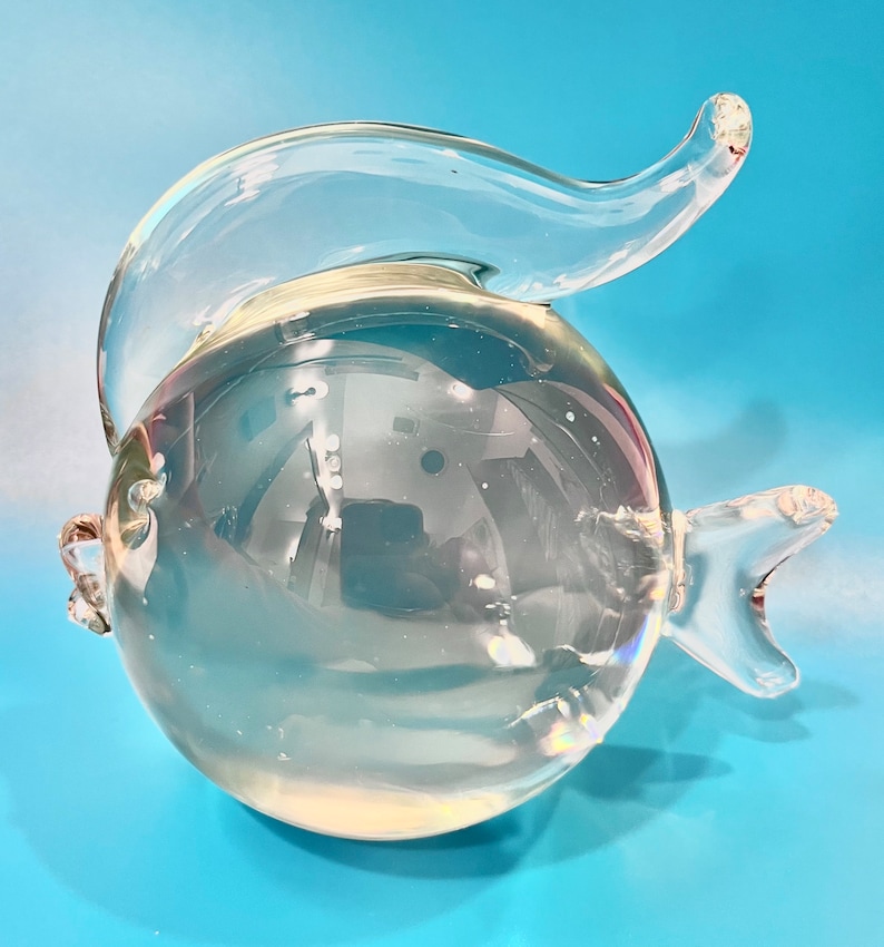 Vintage Murano Glass Archimedes Seguso Blow/puffer Fish-rare - Etsy