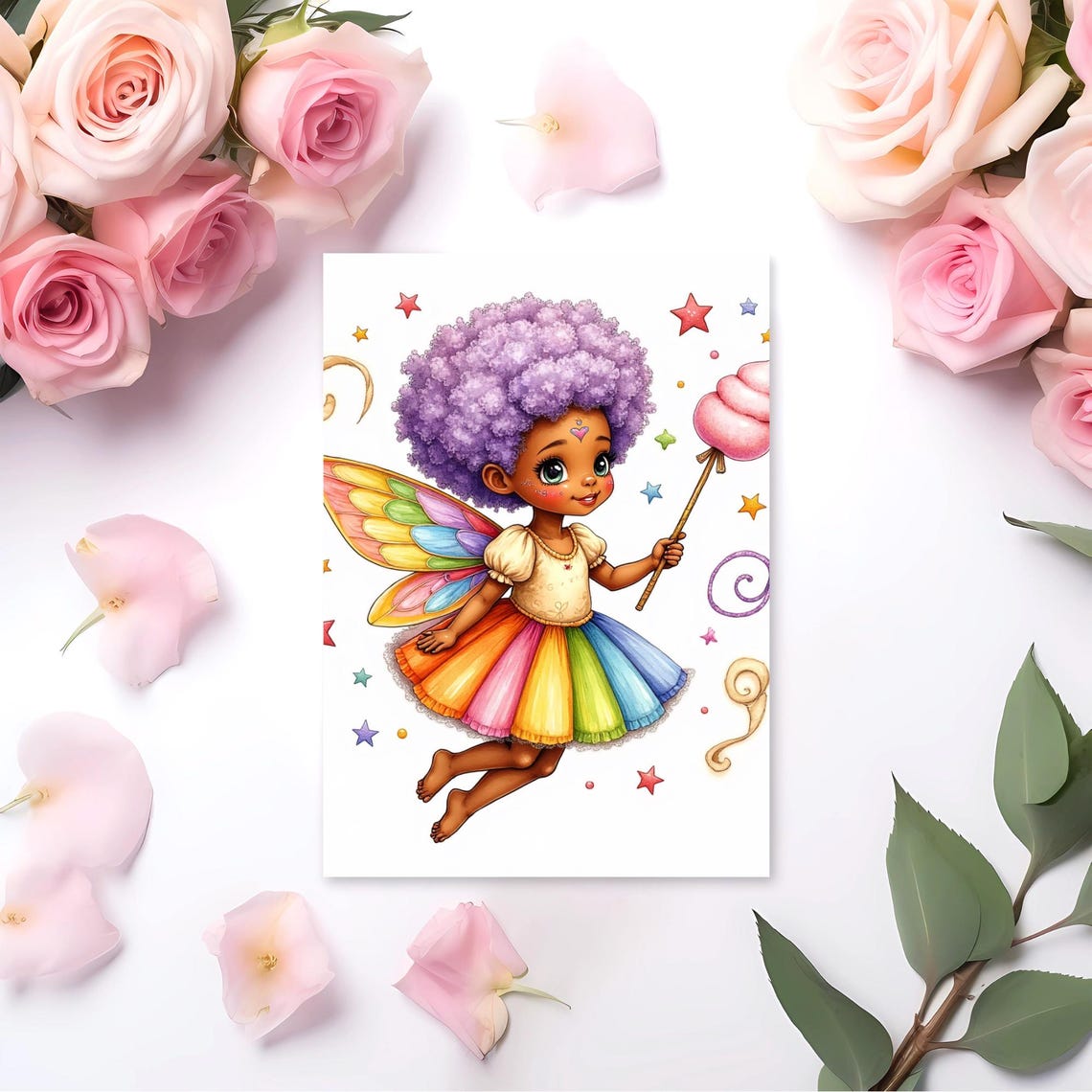 Fairy Kids Clipart PNG Bundle – 12 Cute Magical Fairy Children for ...