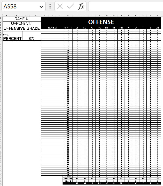 Automated Grading Sheet - Etsy