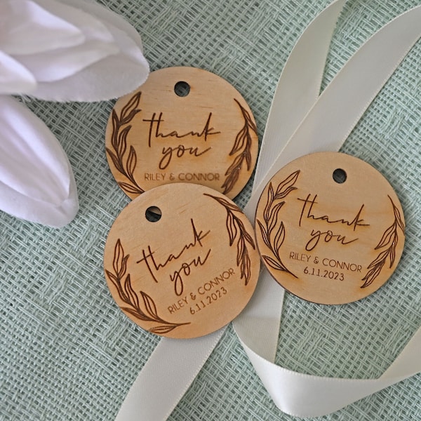 Rustic Favor Tags - Etsy