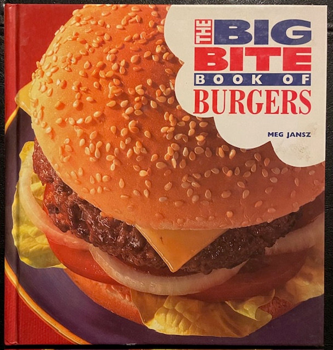 The Big Bite of Book of Burgers/cookbook/delicious Sides/gift for Her ...