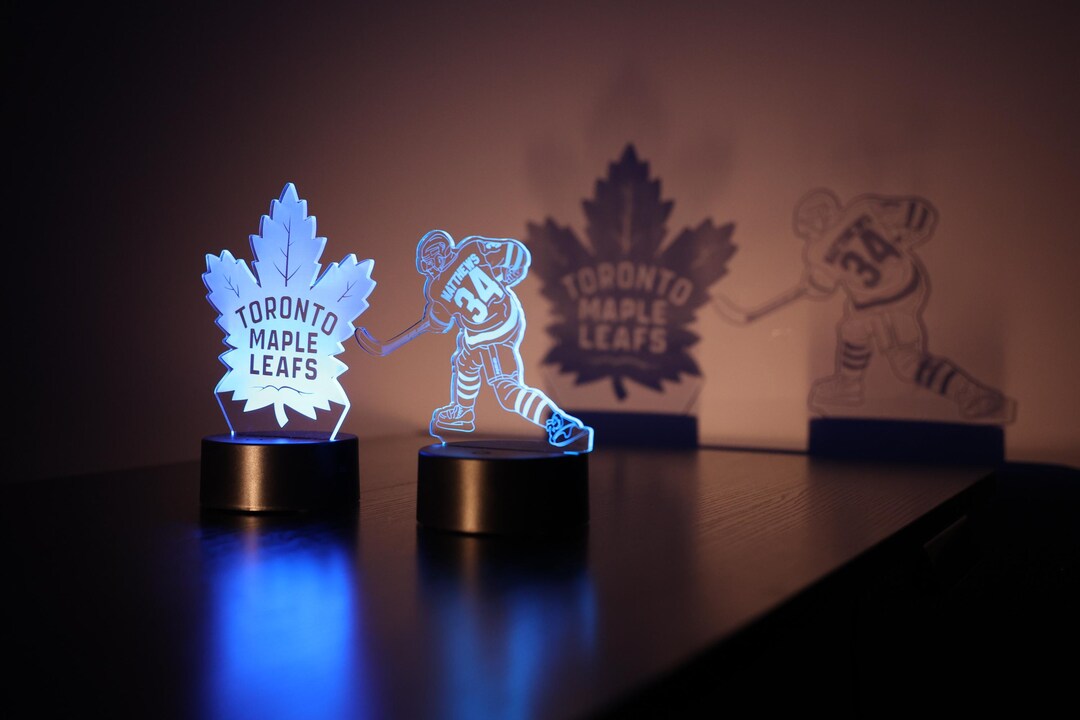 Toronto Maple Leafs & Auston Matthews LED Lamp Bundle - Etsy