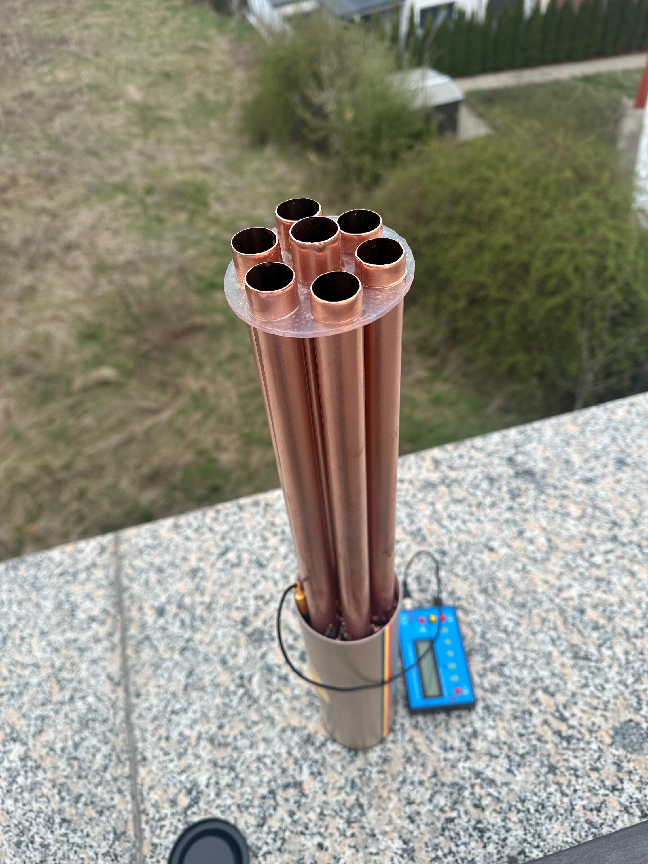 Mini Cloudbusters With Rodin Coil 24 Turns + 7 Copper Pipes - Etsy