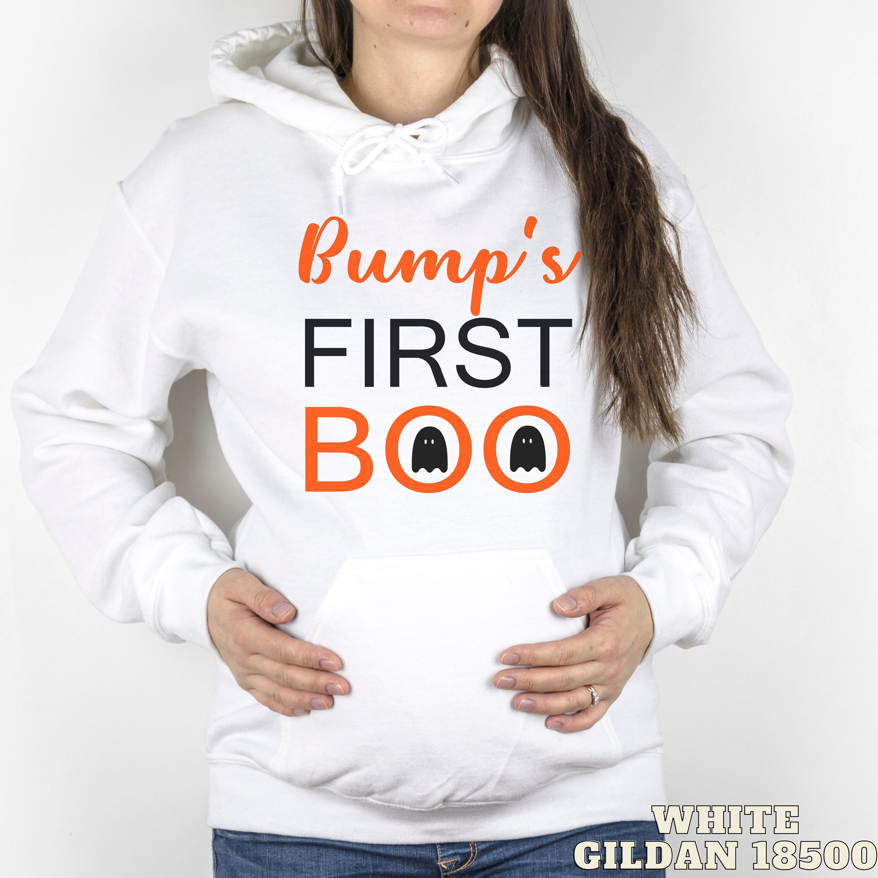Bump's First Boo Pregnancy Announcement Hoodie Pregnancy - Etsy